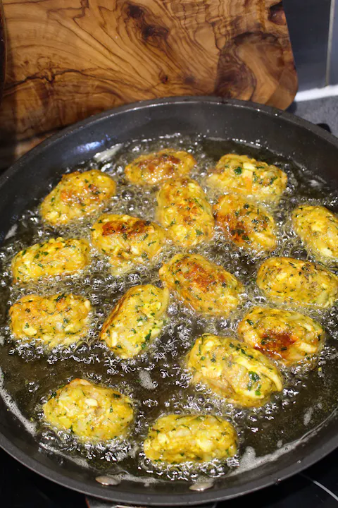 Curried Parsnip & Paneer Croquettes