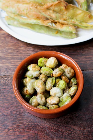 Crispy Roasted Broad Beans