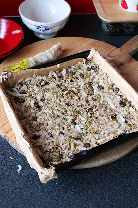 Pear & Orange Glaze Flapjacks