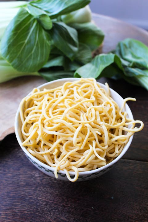Hoisin Glazed Pak Choi Stir Fry Noodles