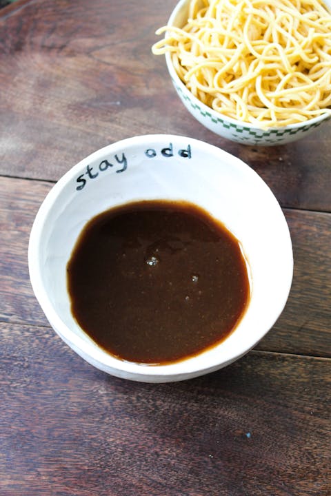 Hoisin Glazed Pak Choi Stir Fry Noodles