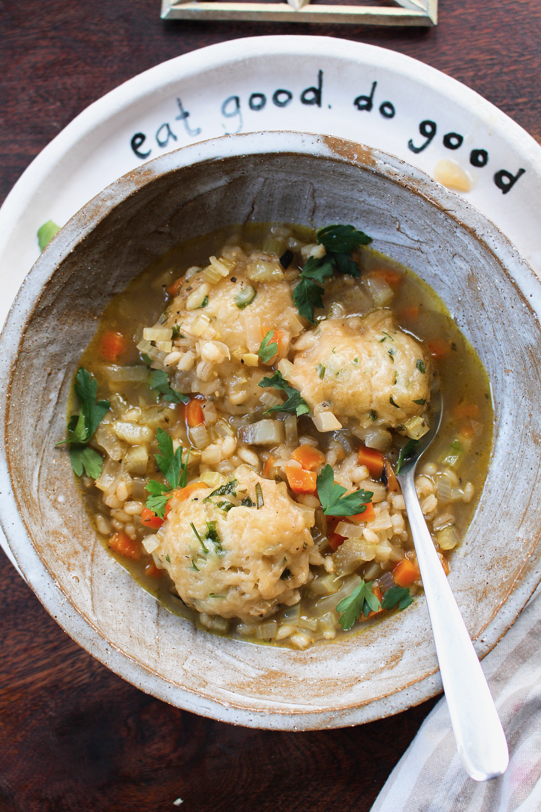 Fennel & Barley Stew with Dumplings | Oddbox
