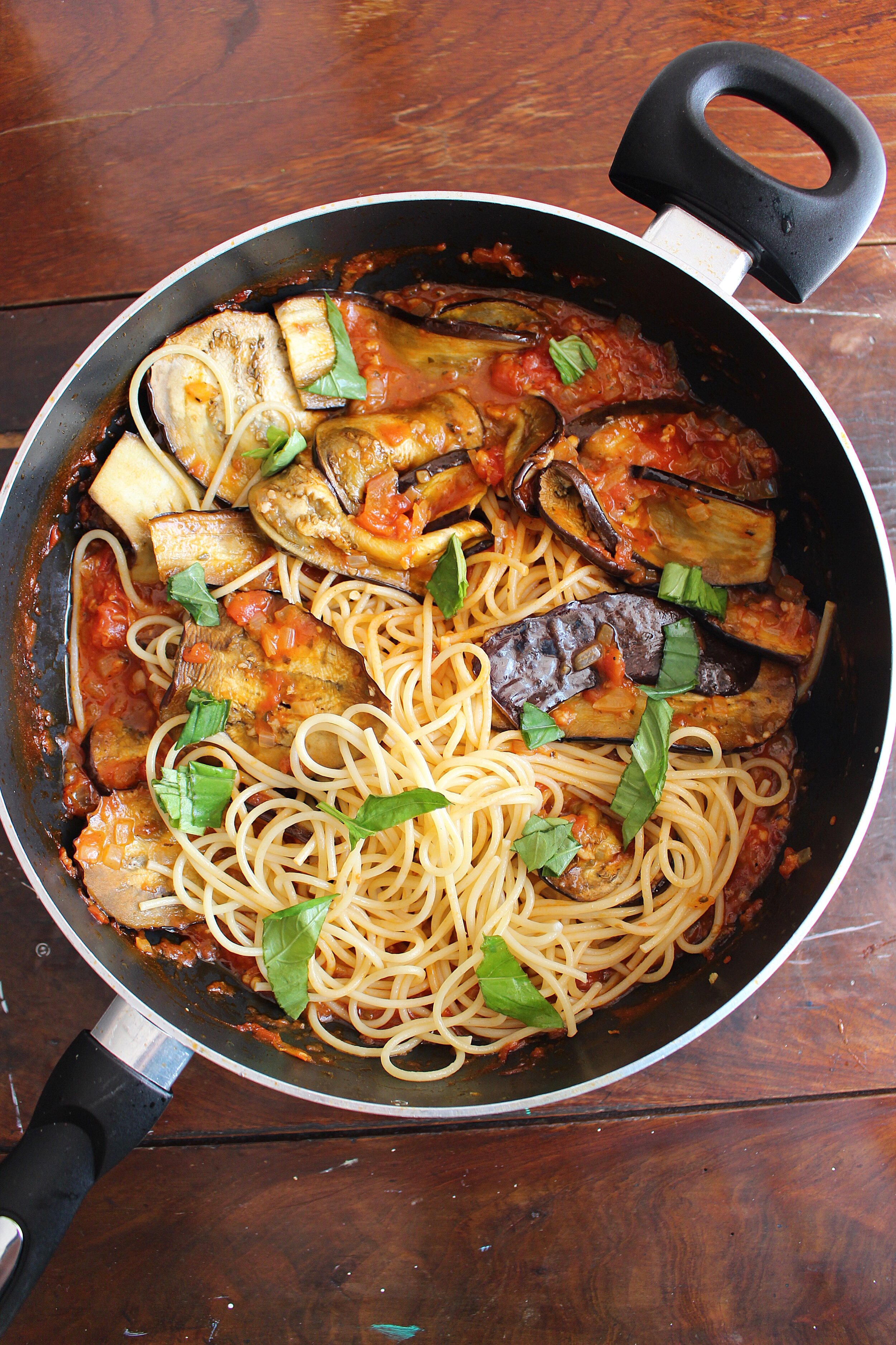 Grilled Aubergine Spaghetti | Oddbox