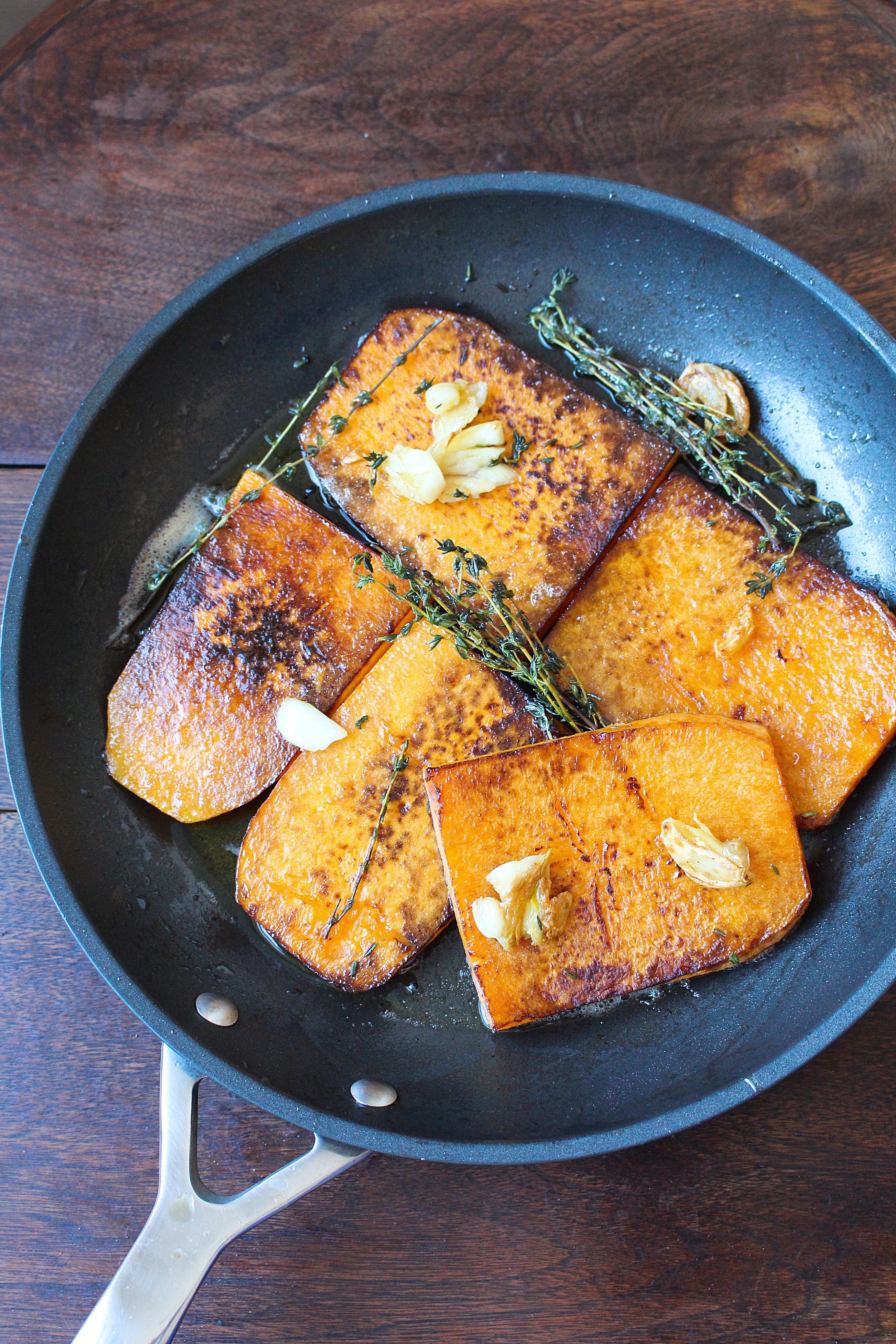 Butternut Squash Steaks With Garlic Butter | Oddbox