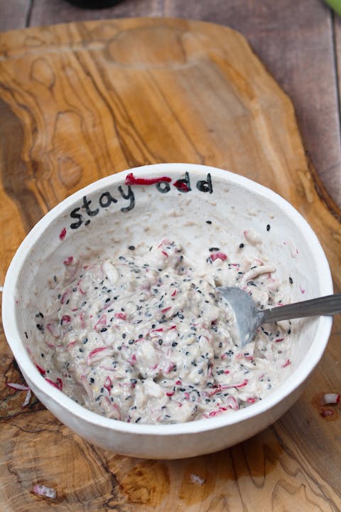 Chinese Style Radish Pancakes