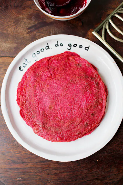 Beetroot Crepes