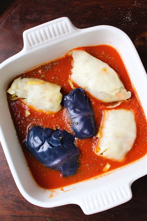 Stuffed Cabbage Parcels