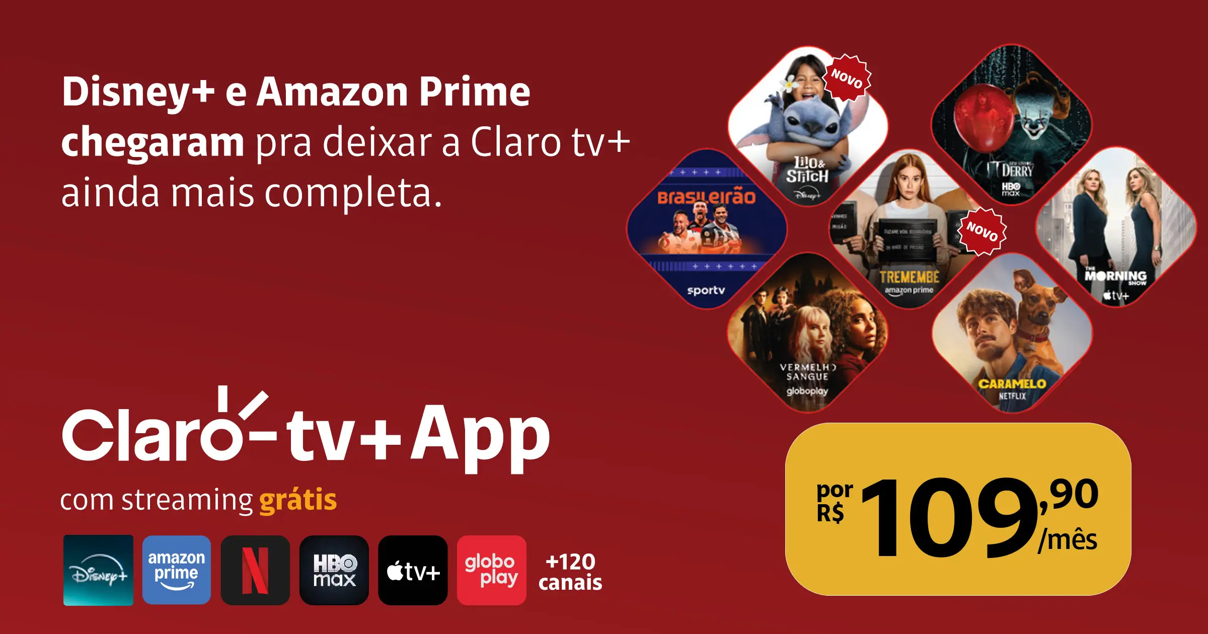 Globoplay Grátis Claro TV: 0800 191 4141 | BBB 2025 24hs/dia