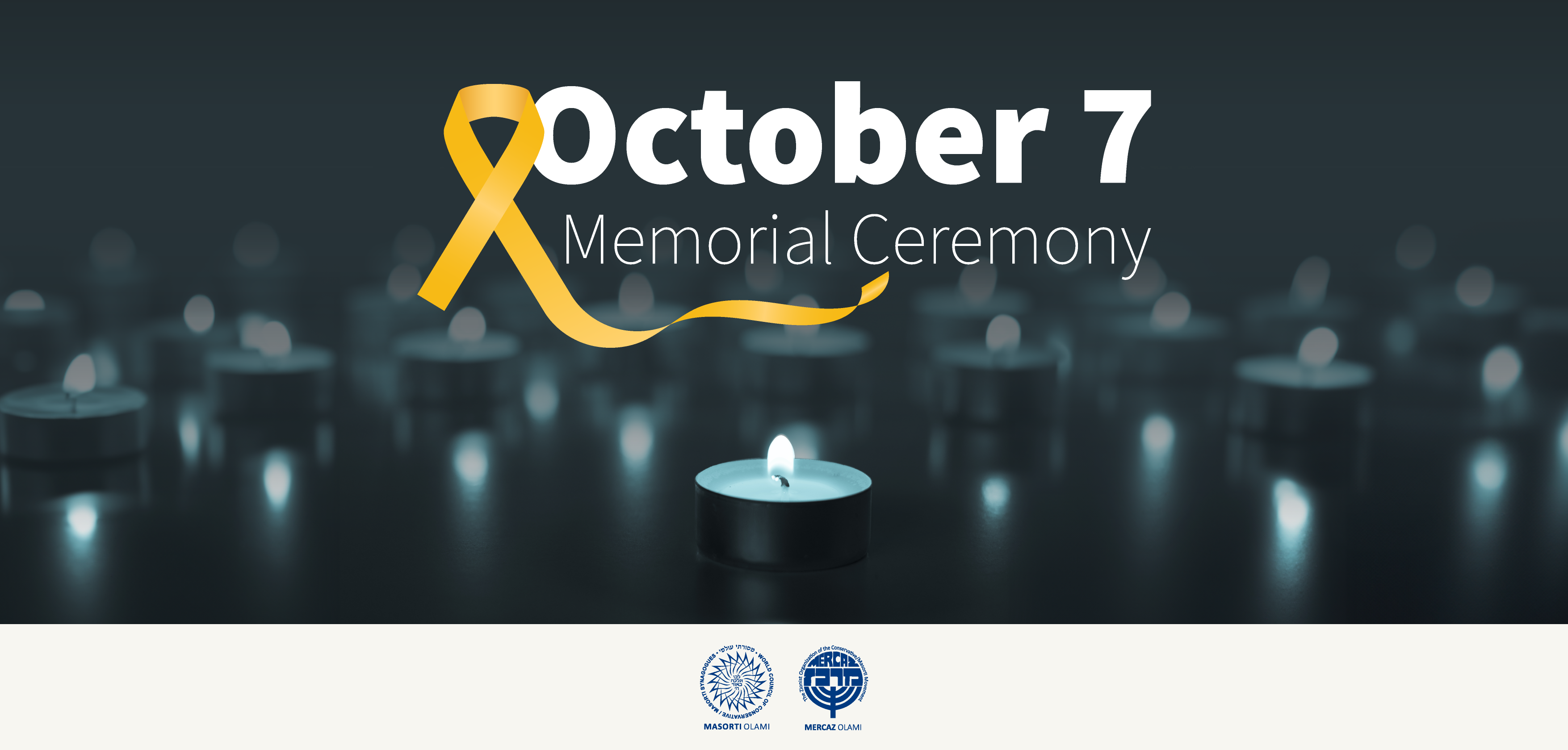 October 7 Memorial Ceremony