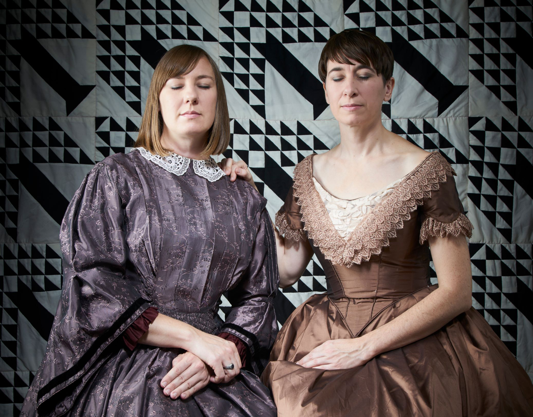 Celia and Olivia Plender Raising the Fox Sisters – Olivia Plender