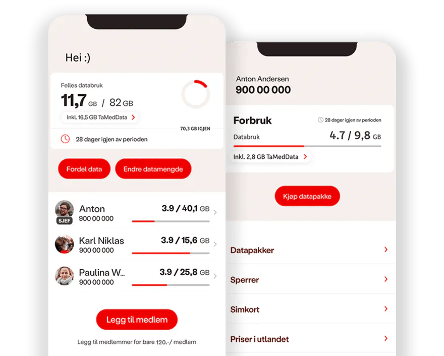Mobilabonnement – Mobiltelefon – Mobilt bredbånd | OneCall