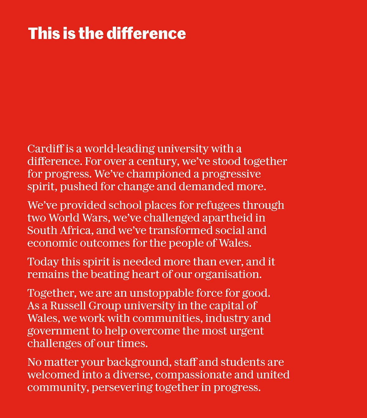 Cardiff University Brand Identity | Only Studio