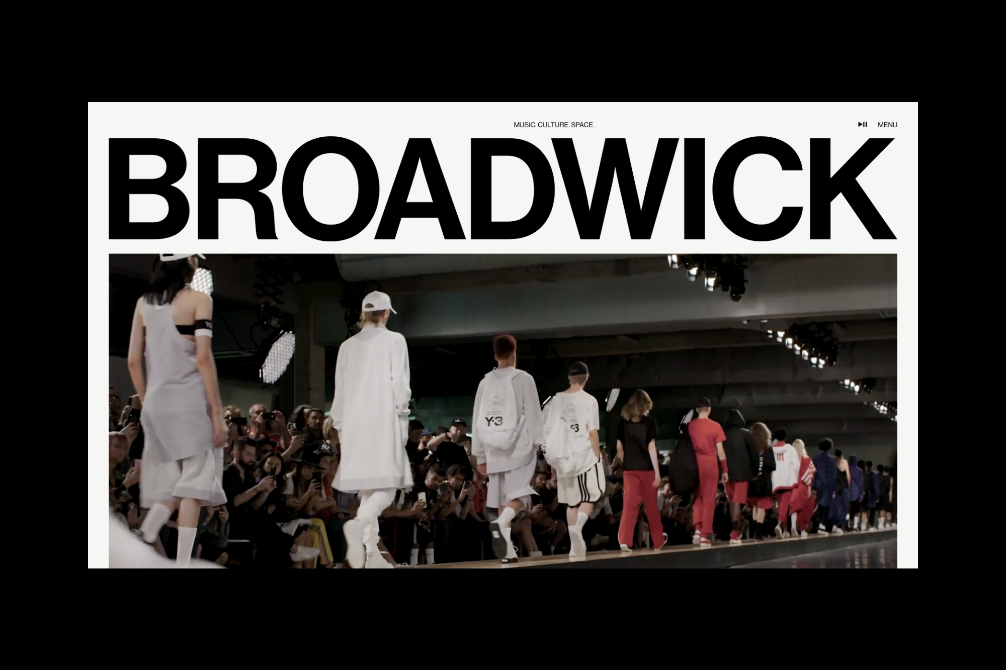 AWWWARDS Site of the Day — Broadwick Live | Only Studio