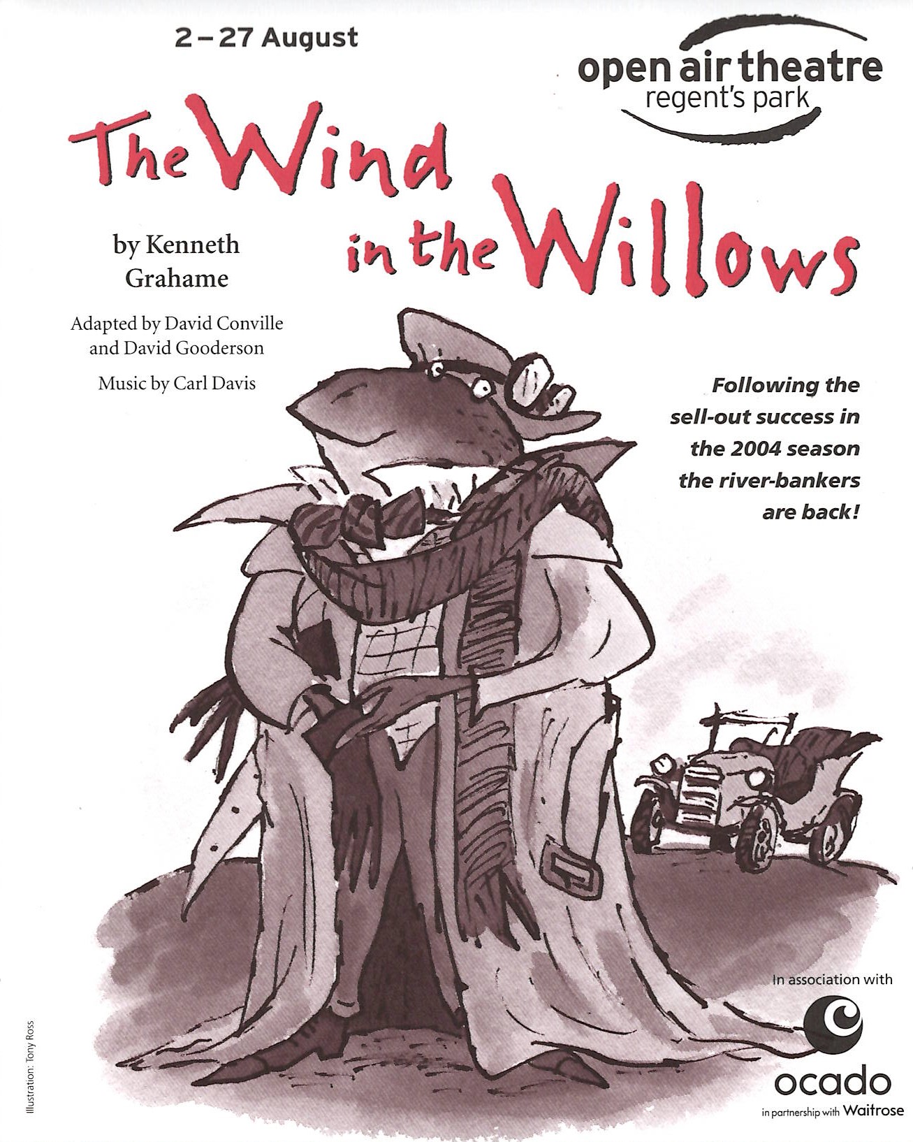 The Wind in the Willows (2005) | Our Heritage | Open Air Theatre