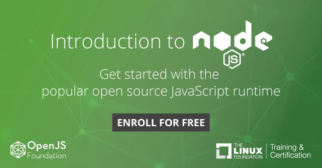 Free Introduction to Node.js Online Training Now Available | OpenJS ... Free Introduction to Node.js Online Training Now Available | OpenJS ...
