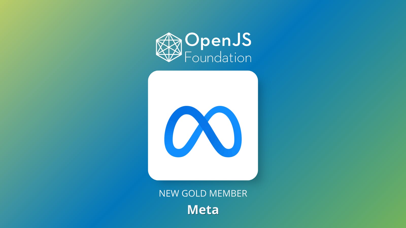 Meta Joins The Openjs Foundation Openjs Foundation