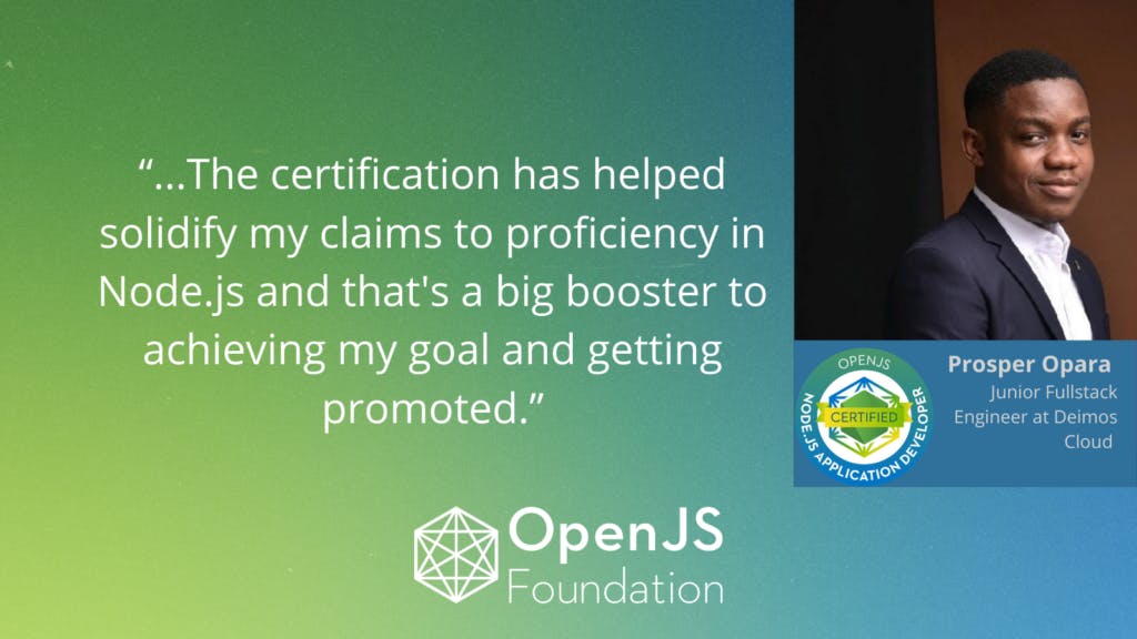 Reaching New Heights with Node.js Certification | OpenJS Foundation Reaching New Heights with Node.js Certification | OpenJS Foundation