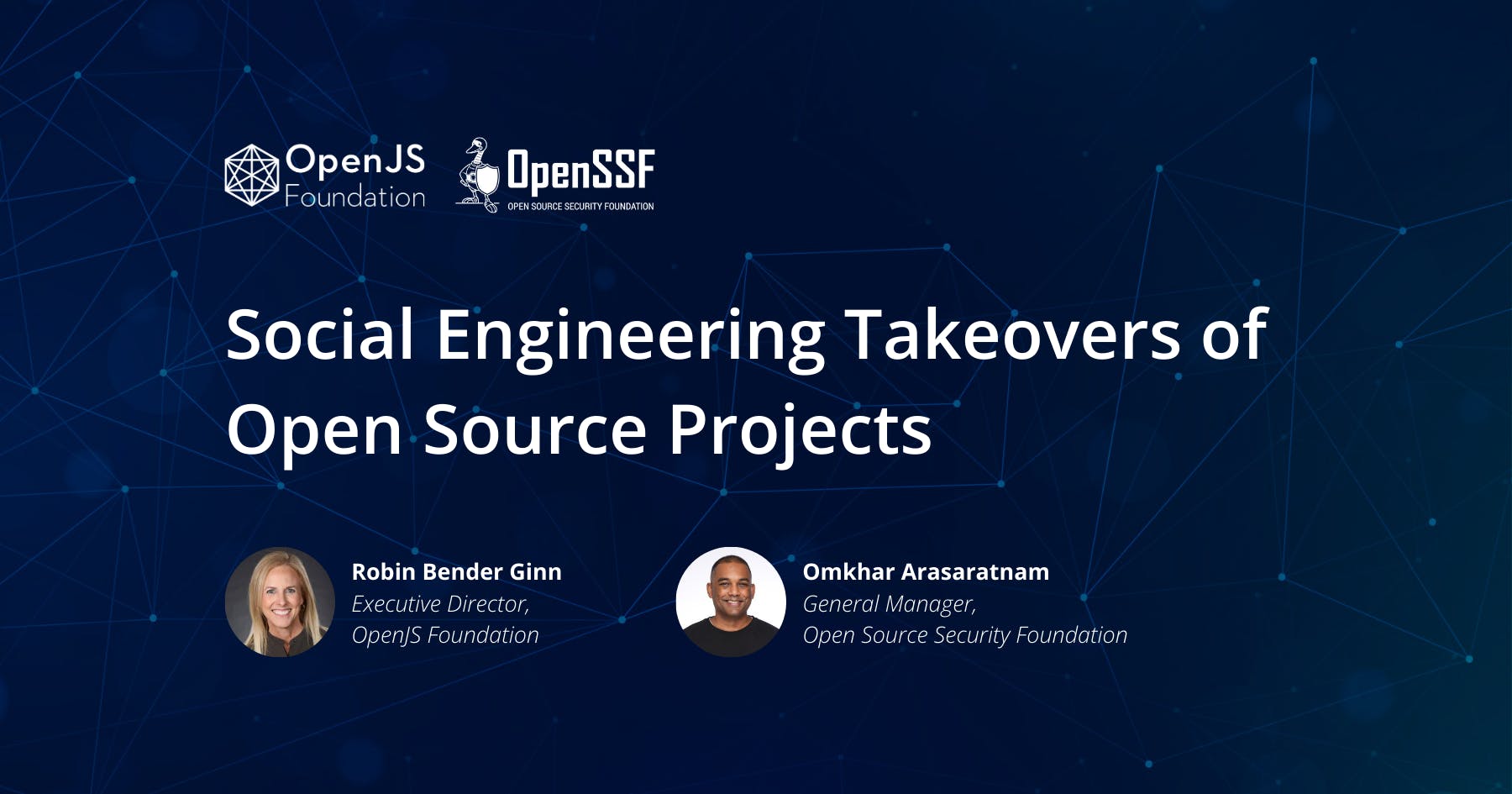 Open Source Security Openssf And Openjs Foundations Issue Alert For