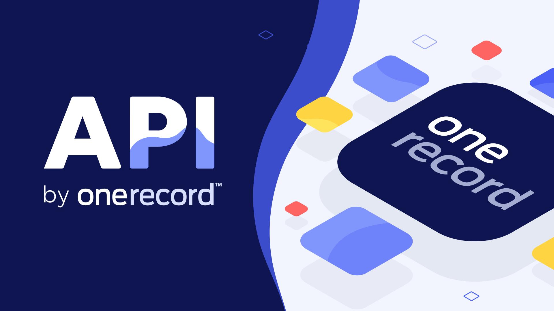 OneRecord Introduces OneRecord API