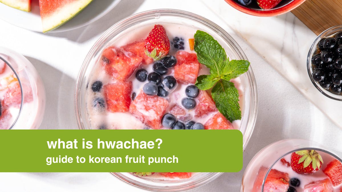 What is Hwachae? Guide to Korean Fruit Punch | Oriental Mart