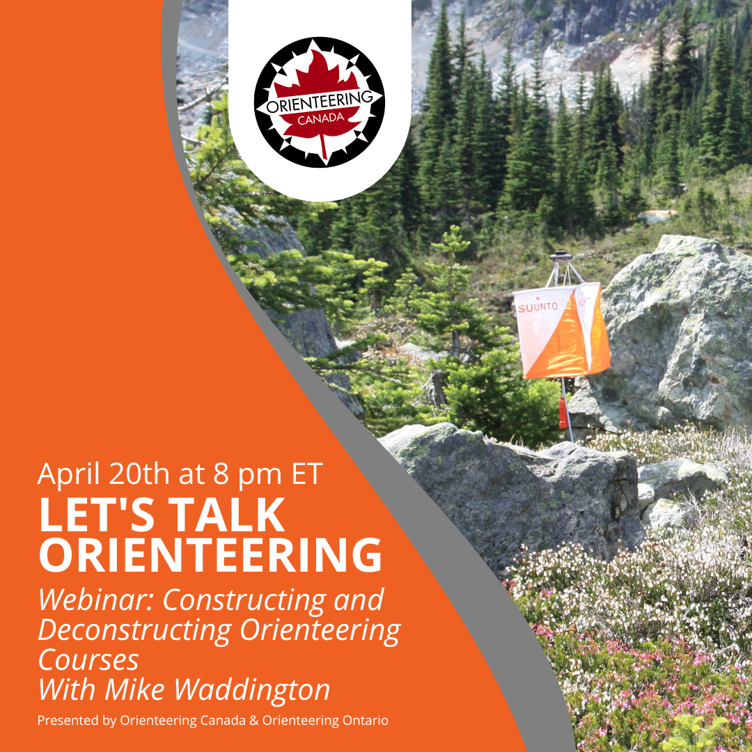 Orienteering Canada - Let's Talk Orienteering Webinar