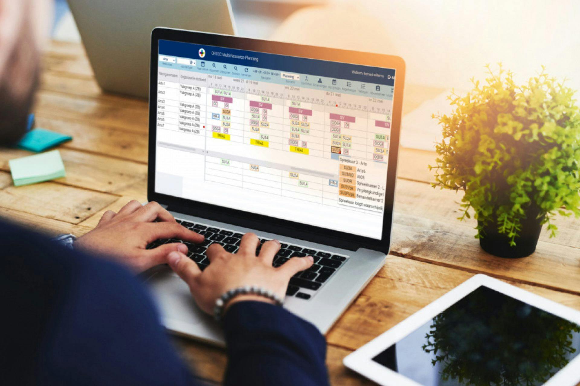 Modules ORTEC Workforce Scheduling