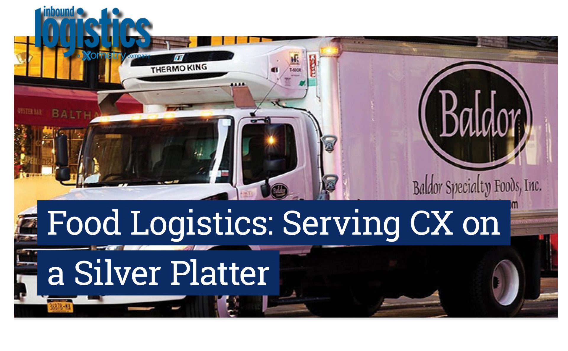 Inbound Logistics A Baldor and ORTEC Partnership Story