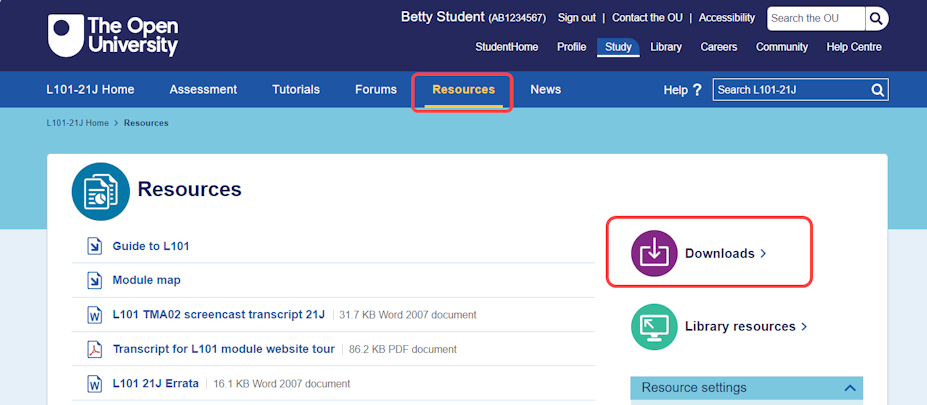 Additional module material formats: Studying on a screen | Help Centre ...
