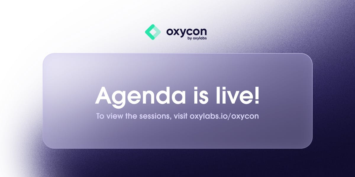 OxyCon 2022 Agenda is Live - How to Get the Most Out of the Event
