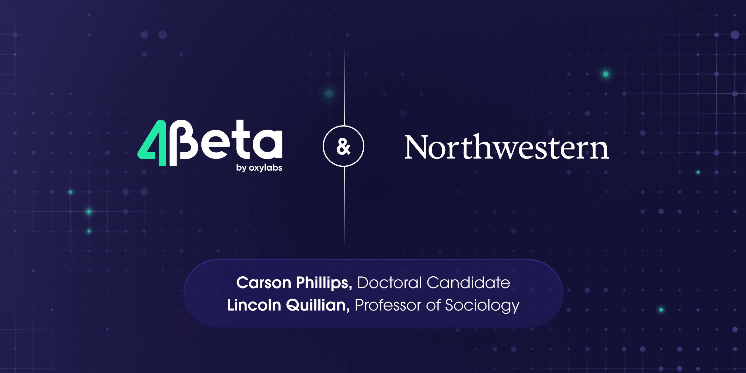 Project 4beta Partners with Northwestern University Researchers to ...