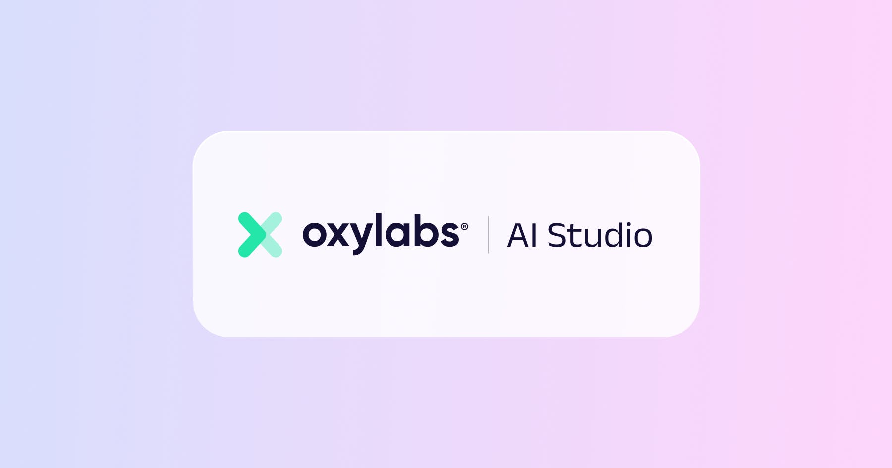 Bringing Web Intelligence to the Next Level: Introducing Oxylabs AI Studio