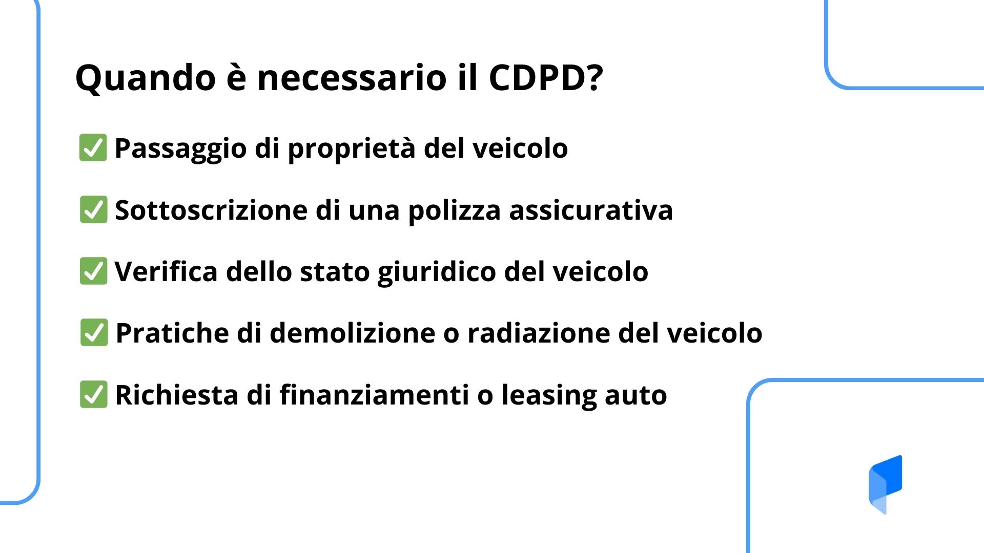 Certificato di Proprietà Digitale (CDPD): a cosa serve | Pratiche Auto ...