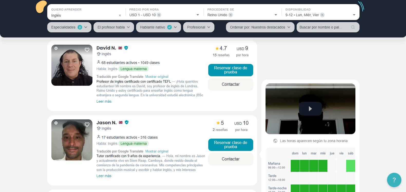 Preply pour apprendre l'anglais : Est-ce efficace ? Avis d'utilisateurs ...