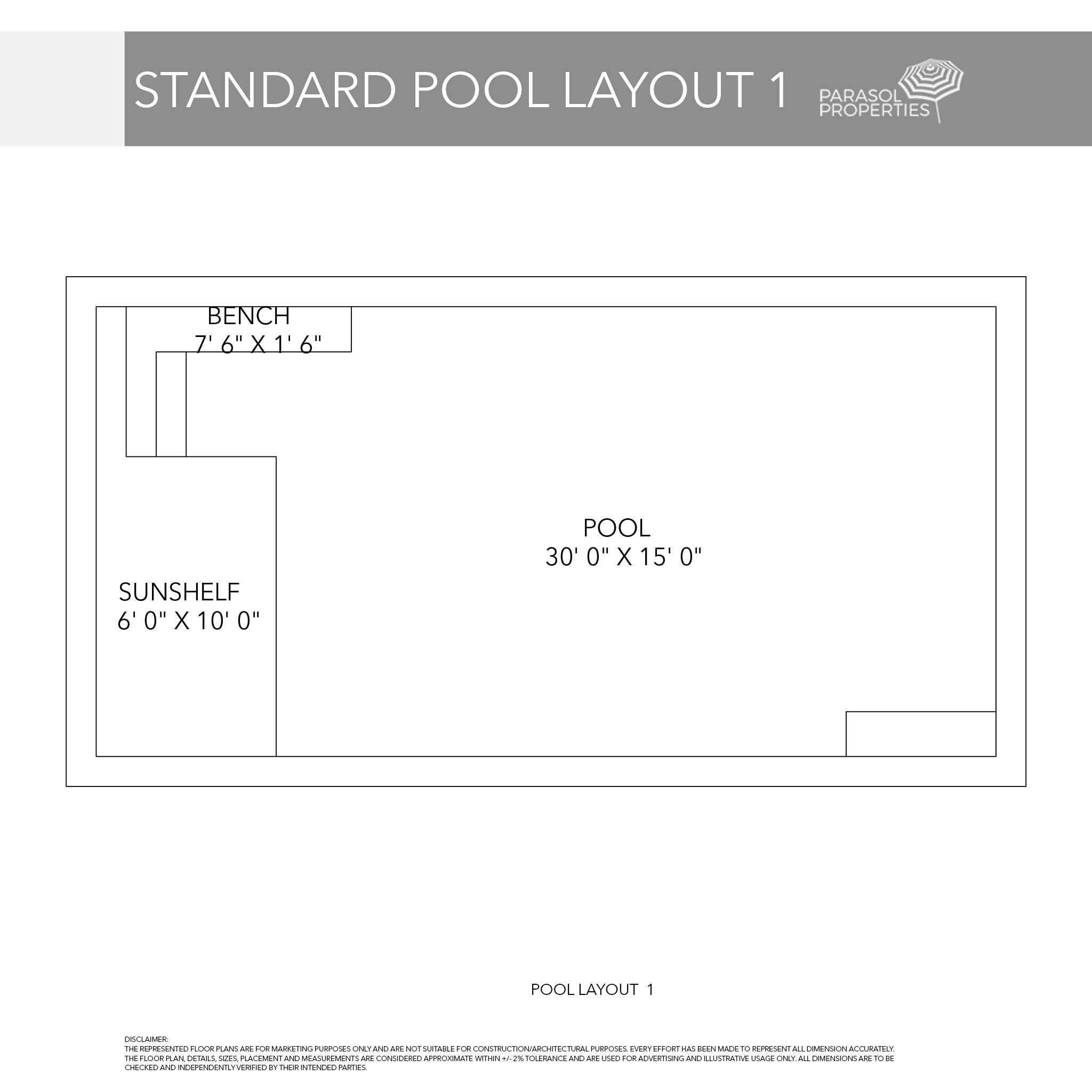 Pool Plans Specs Swimming Pool T Shape Dimensions & Drawings