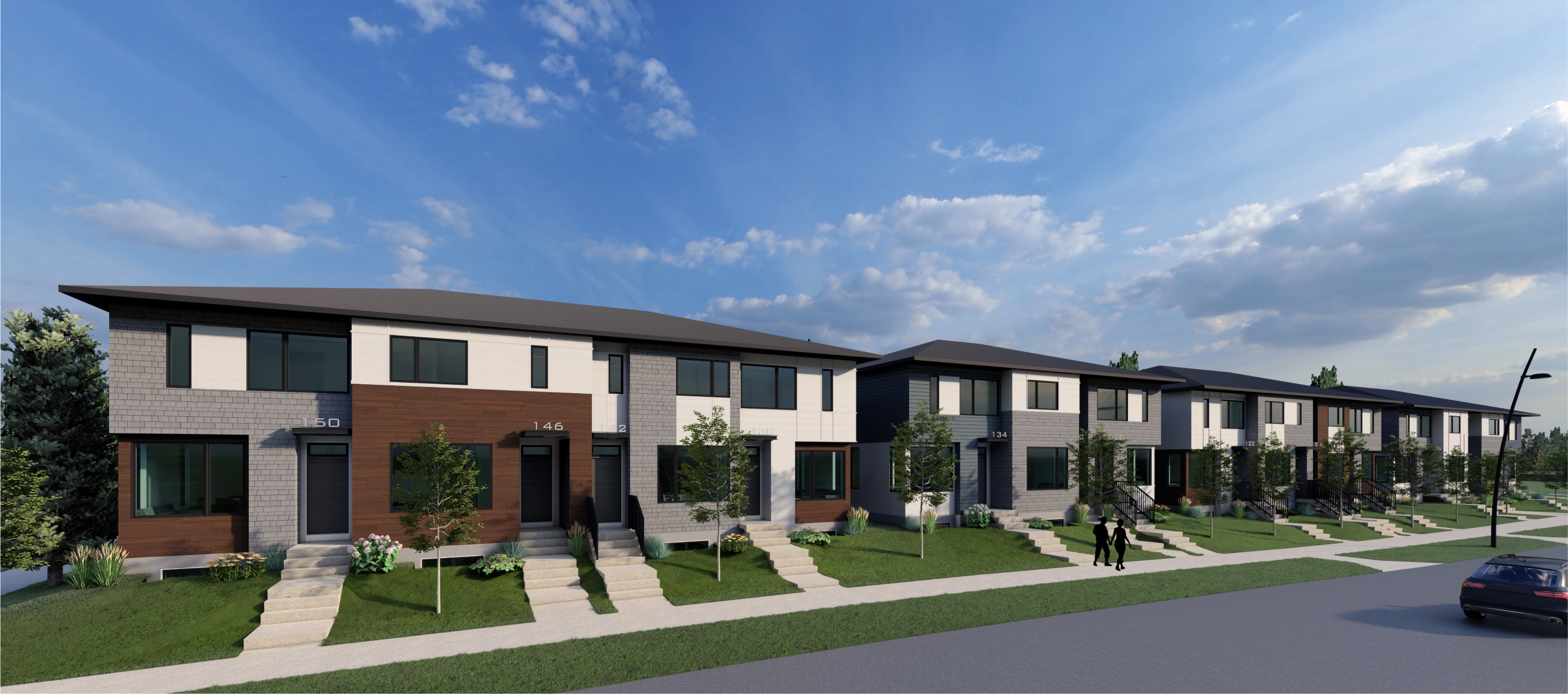 Townhome Builder in Calgary & Okotoks | Partners Development Group