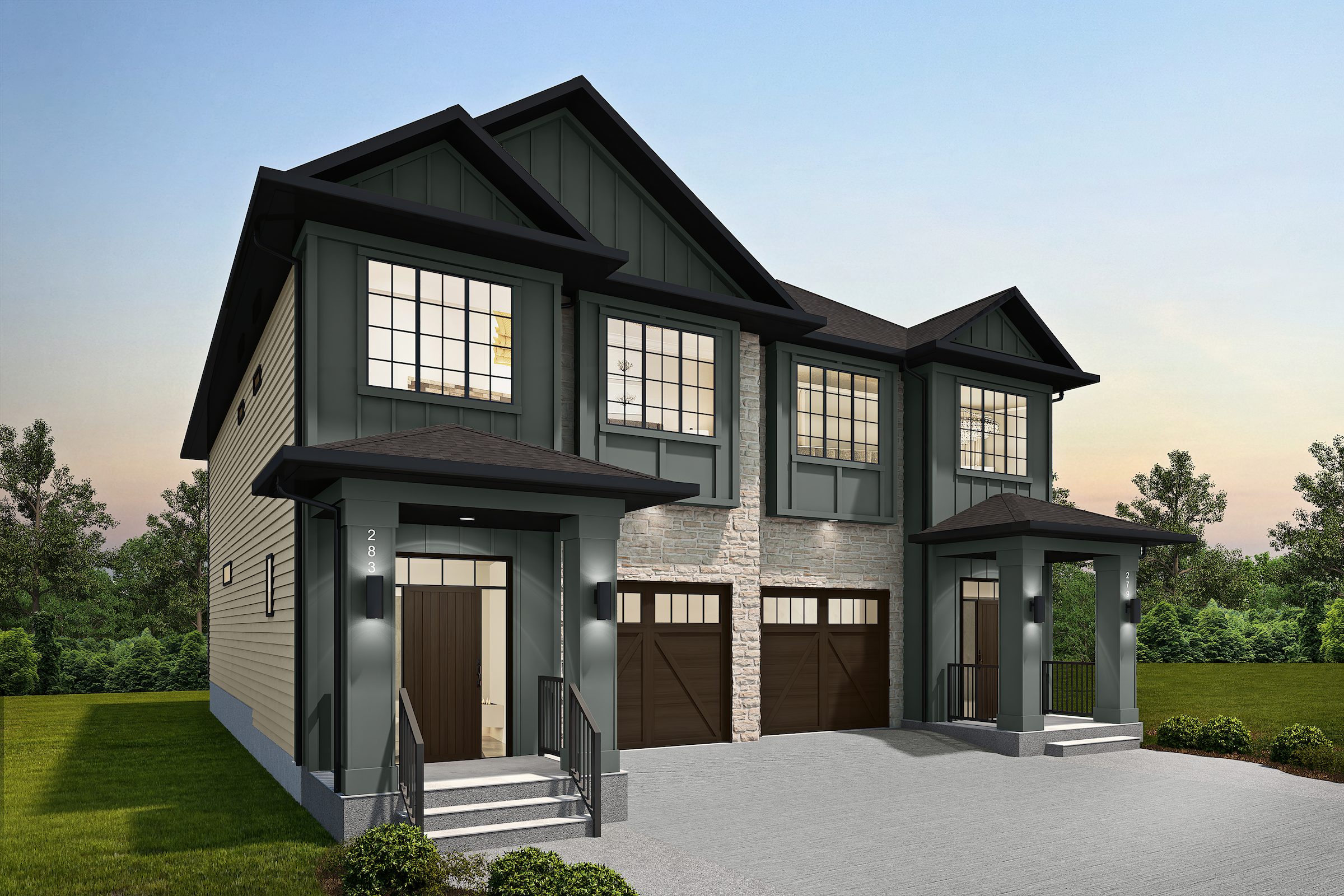 Luxury Paired Homes for sale in Calgary | Partners Development Group