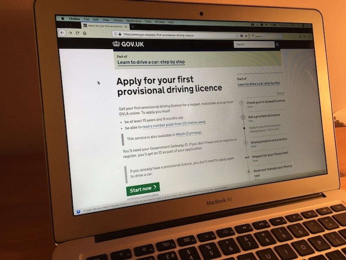 Applying for your Provisional Driving Licence | How To | Resources ...