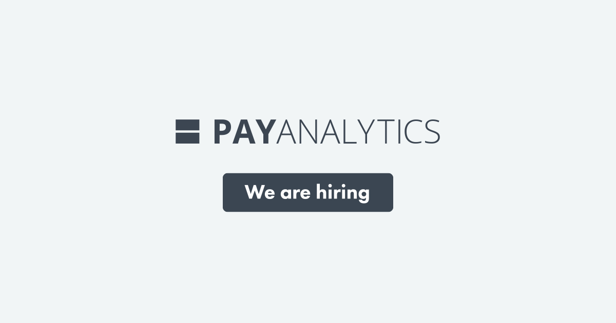 PayAnalytics · Work with us on the pay equity solution