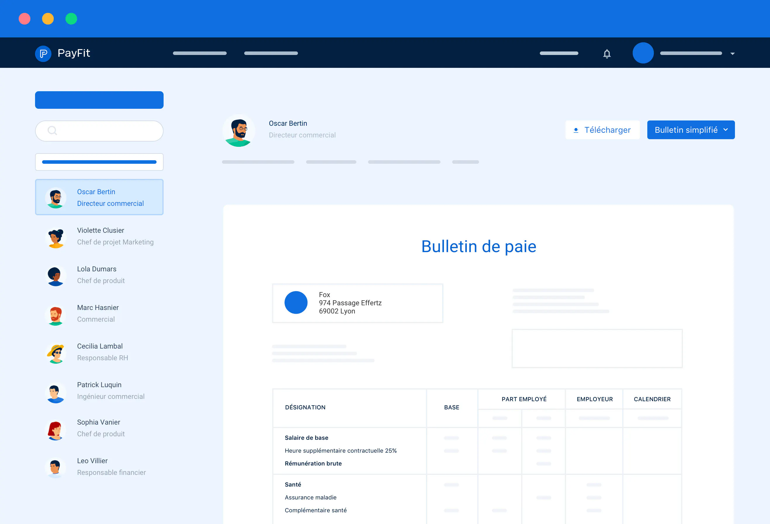 Logiciel de paie et RH en ligne