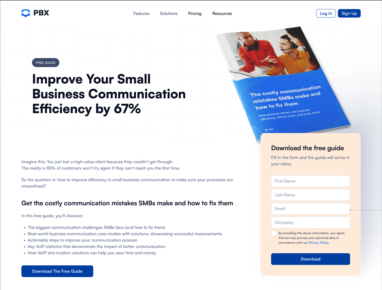How to Improve Efficiency in Small Business Communication? | PBX.IM