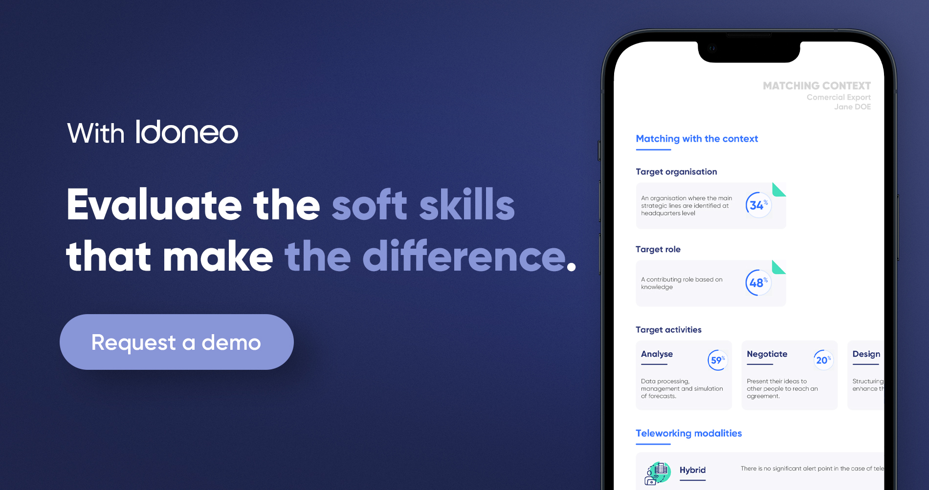 Idoneo - Assess the soft skills that make a difference