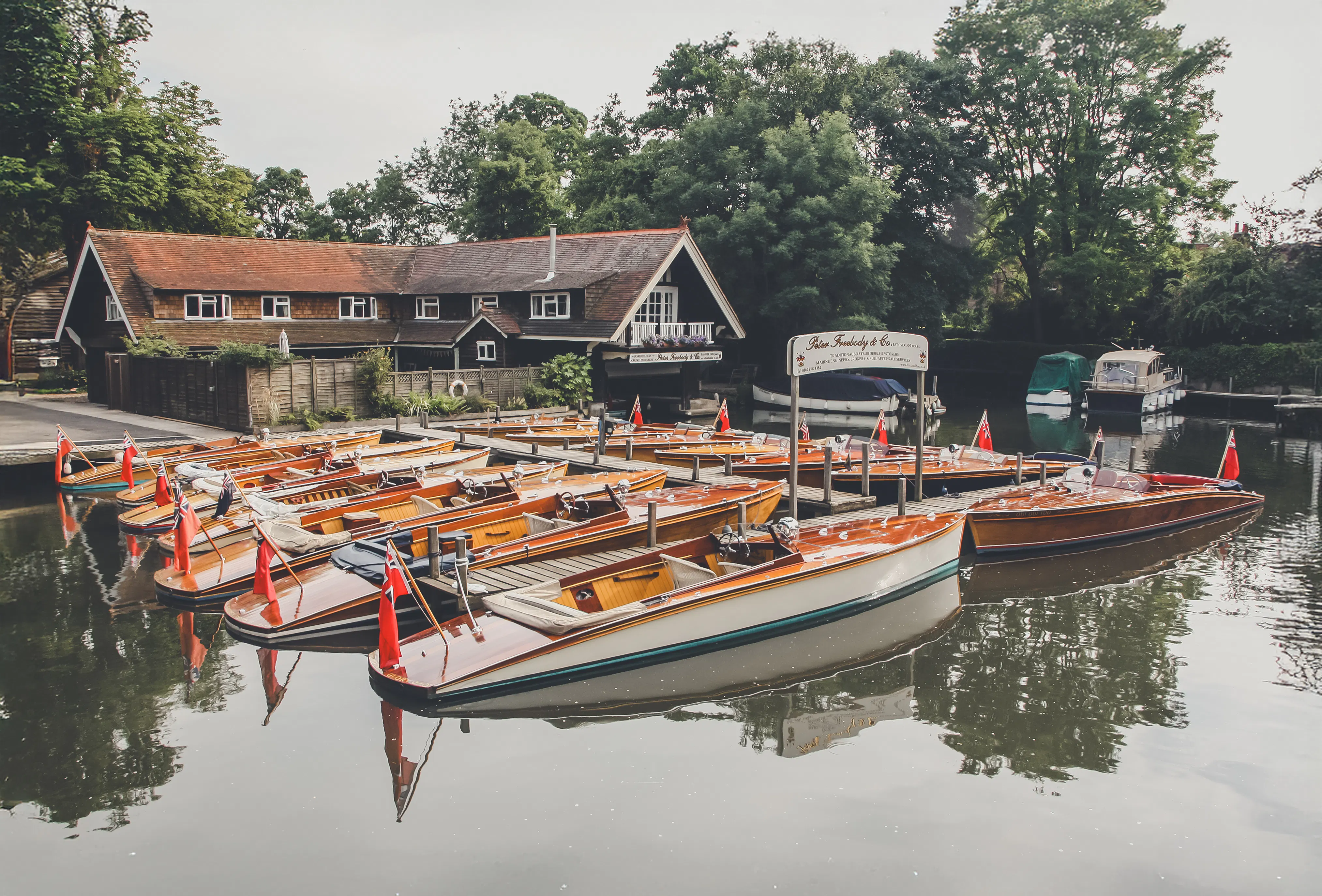 22ft slipper launch for sale | Brooke Marine | Classic boat for sale