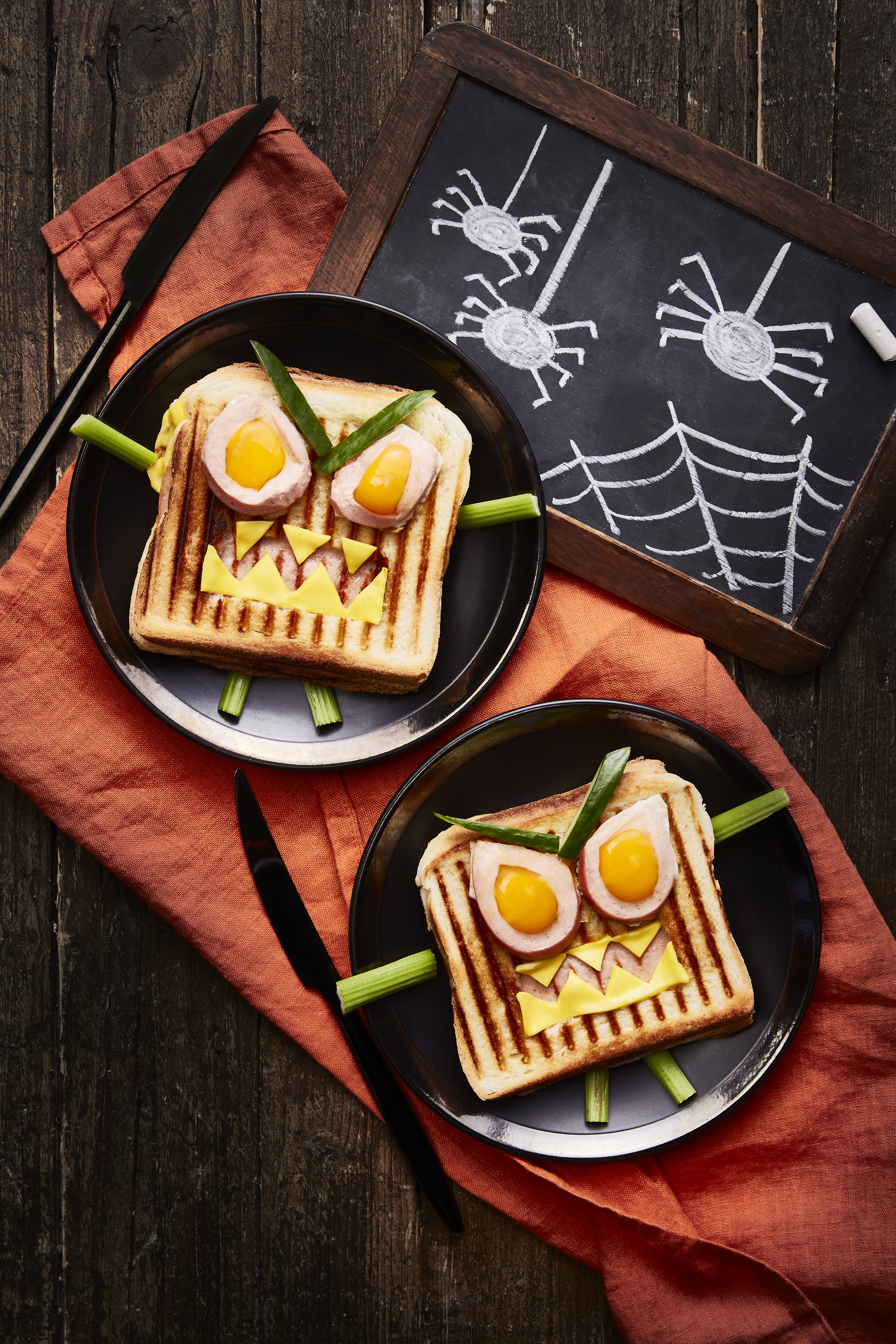 Recette Croque-monsieur spécial Halloween - Pierre Schmidt