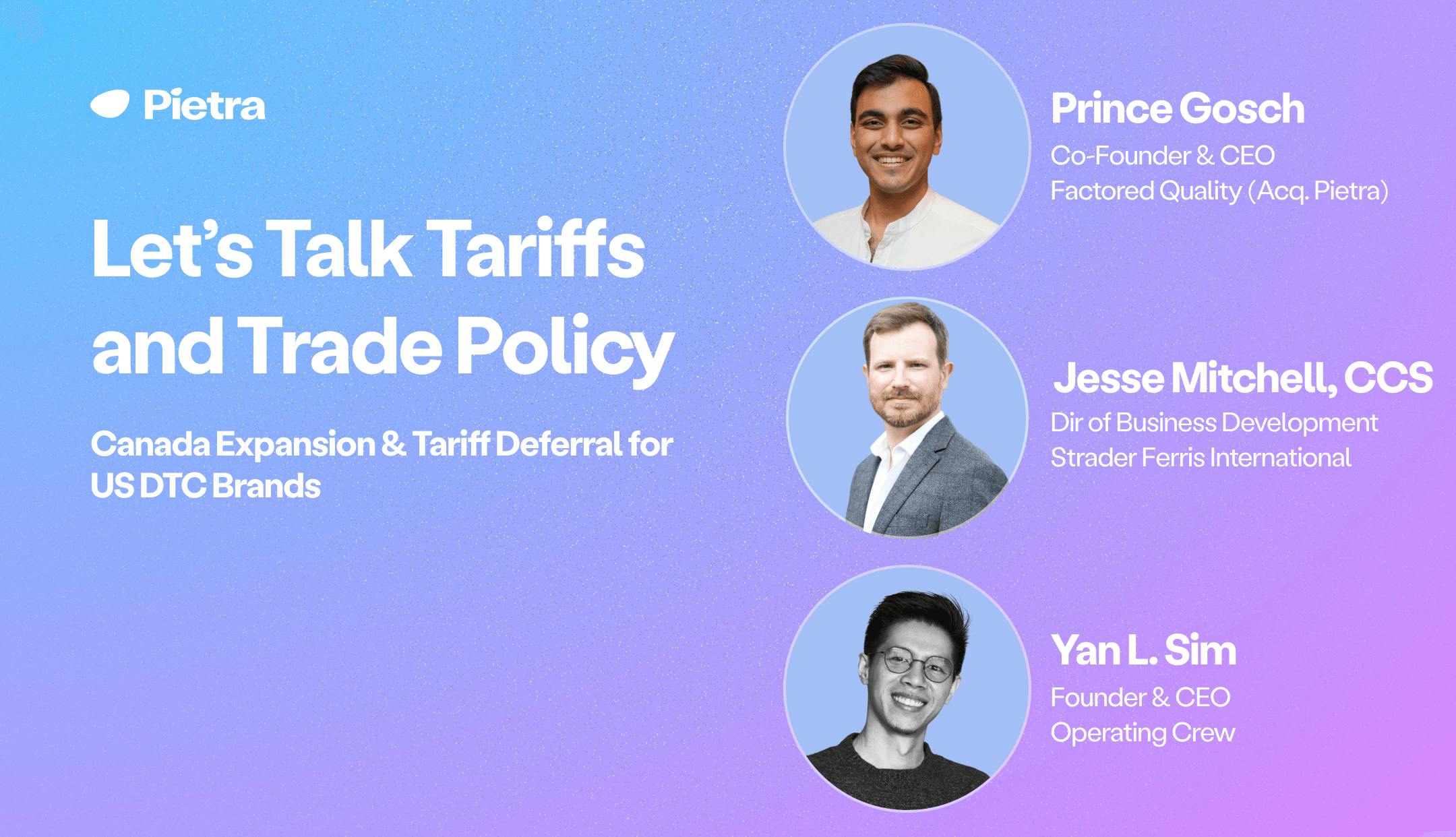 DTC Tariff Strategy: Avoid U.S. Duties by Using Canada