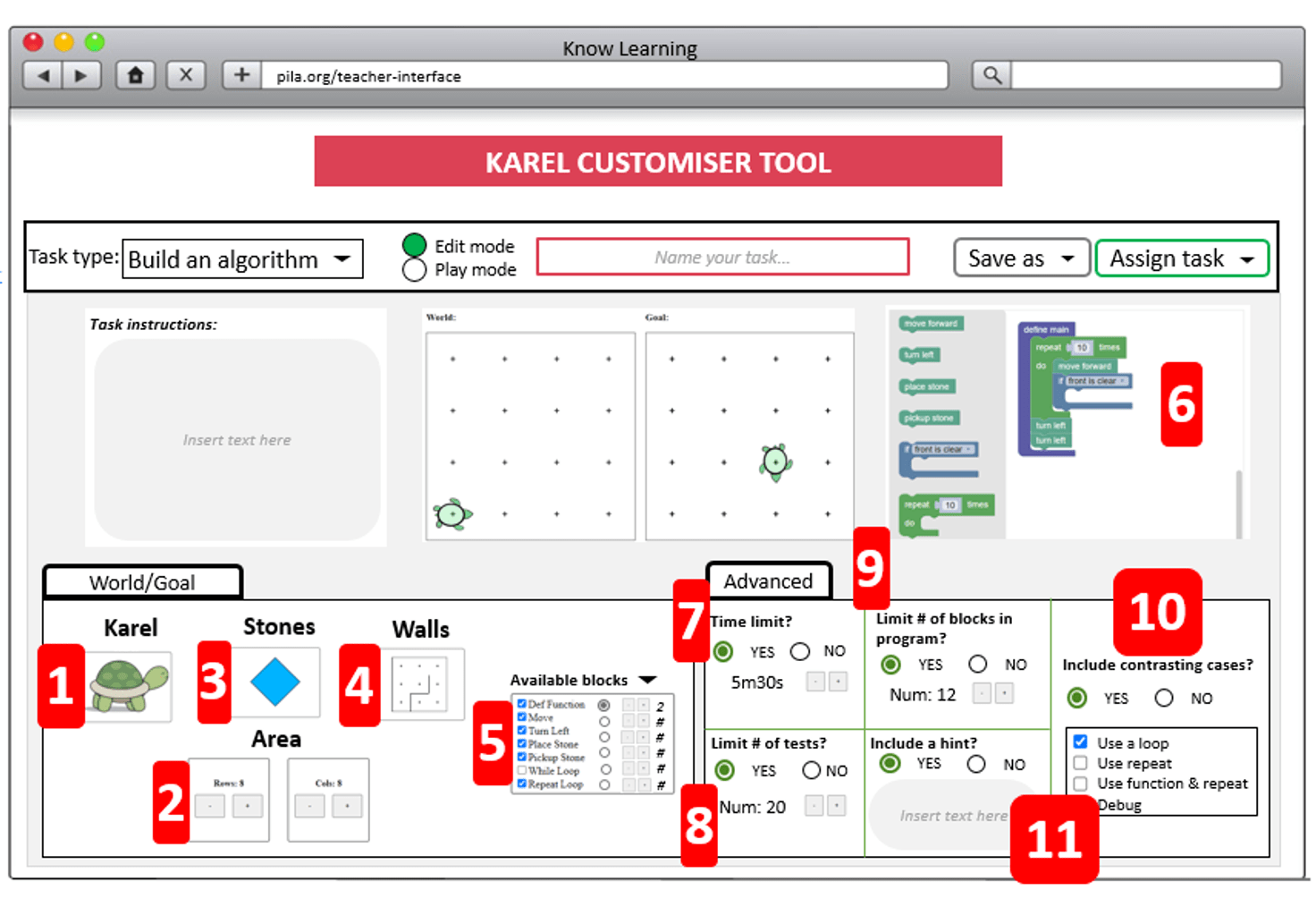 Karel Application Guide