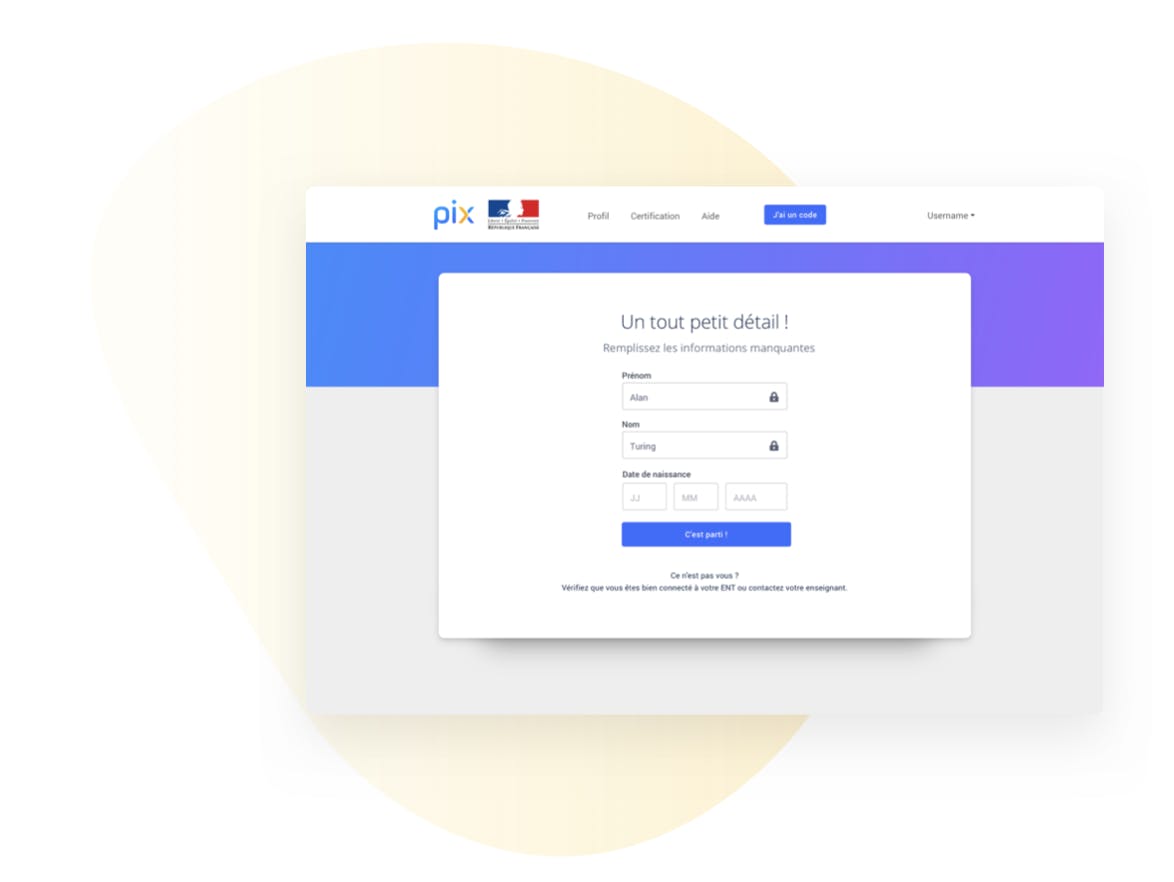 Enseignement scolaire | Pix
