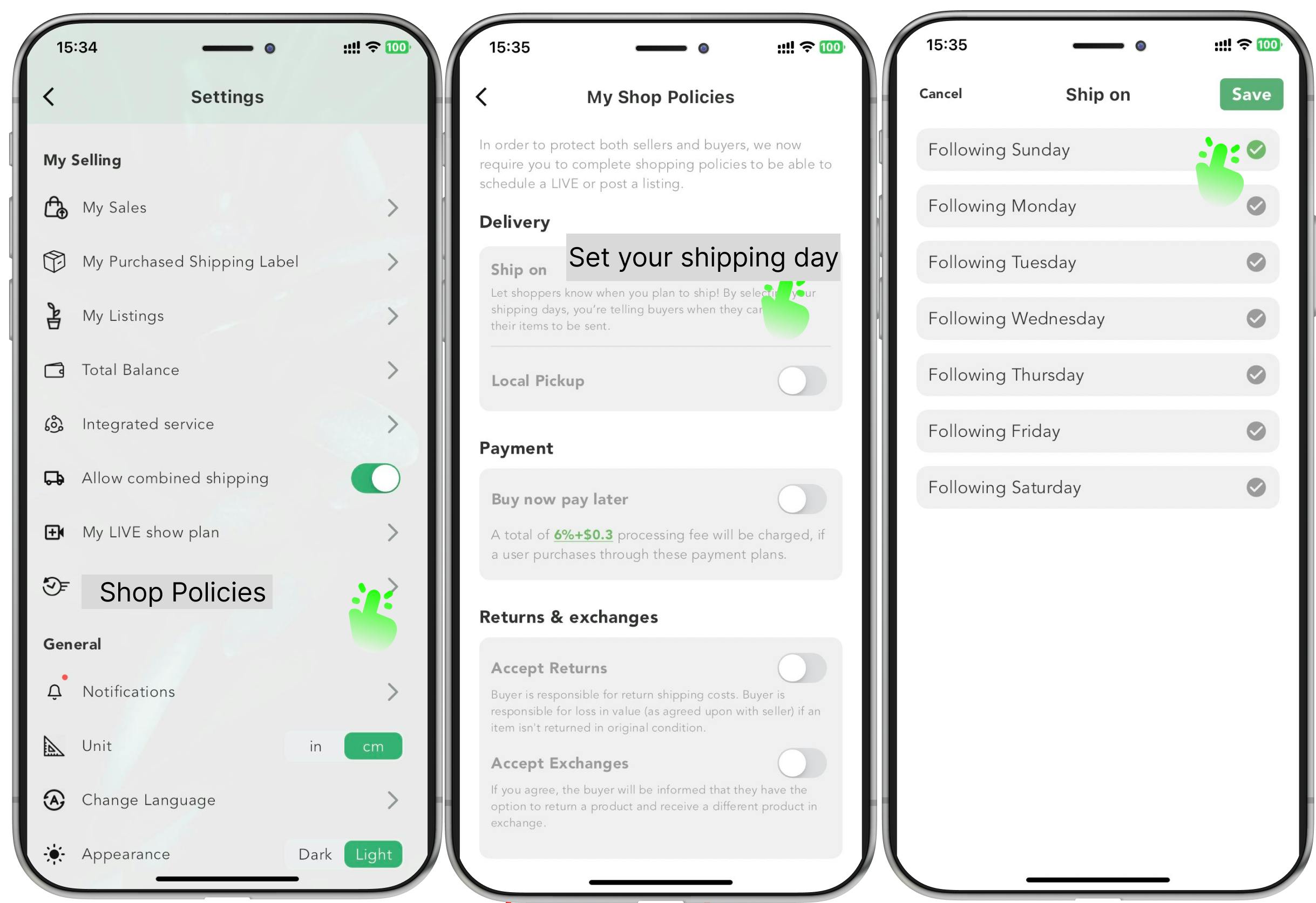 Enhance Your Online Store with Our 'Shop Policies' Feature
