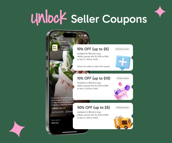 Introducing Seller Coupons on Palmstreet
