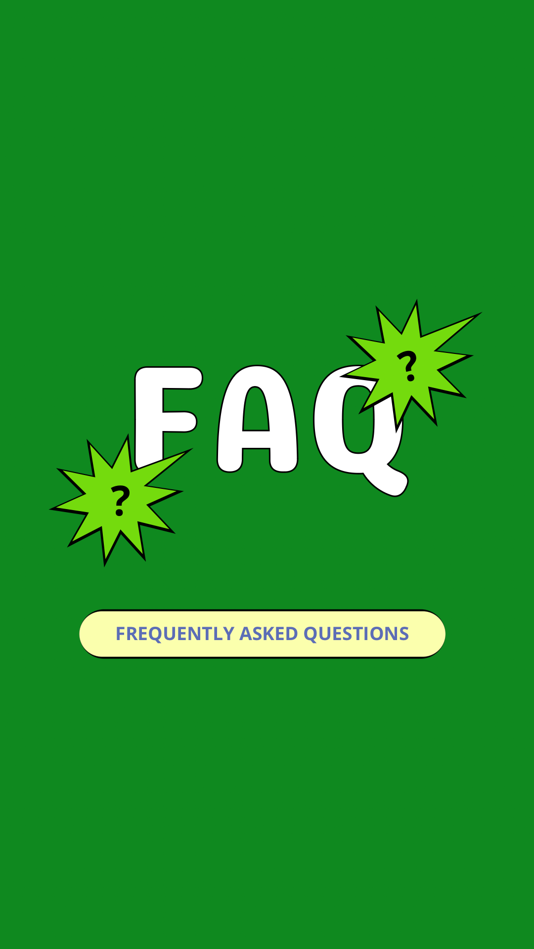 User FAQs