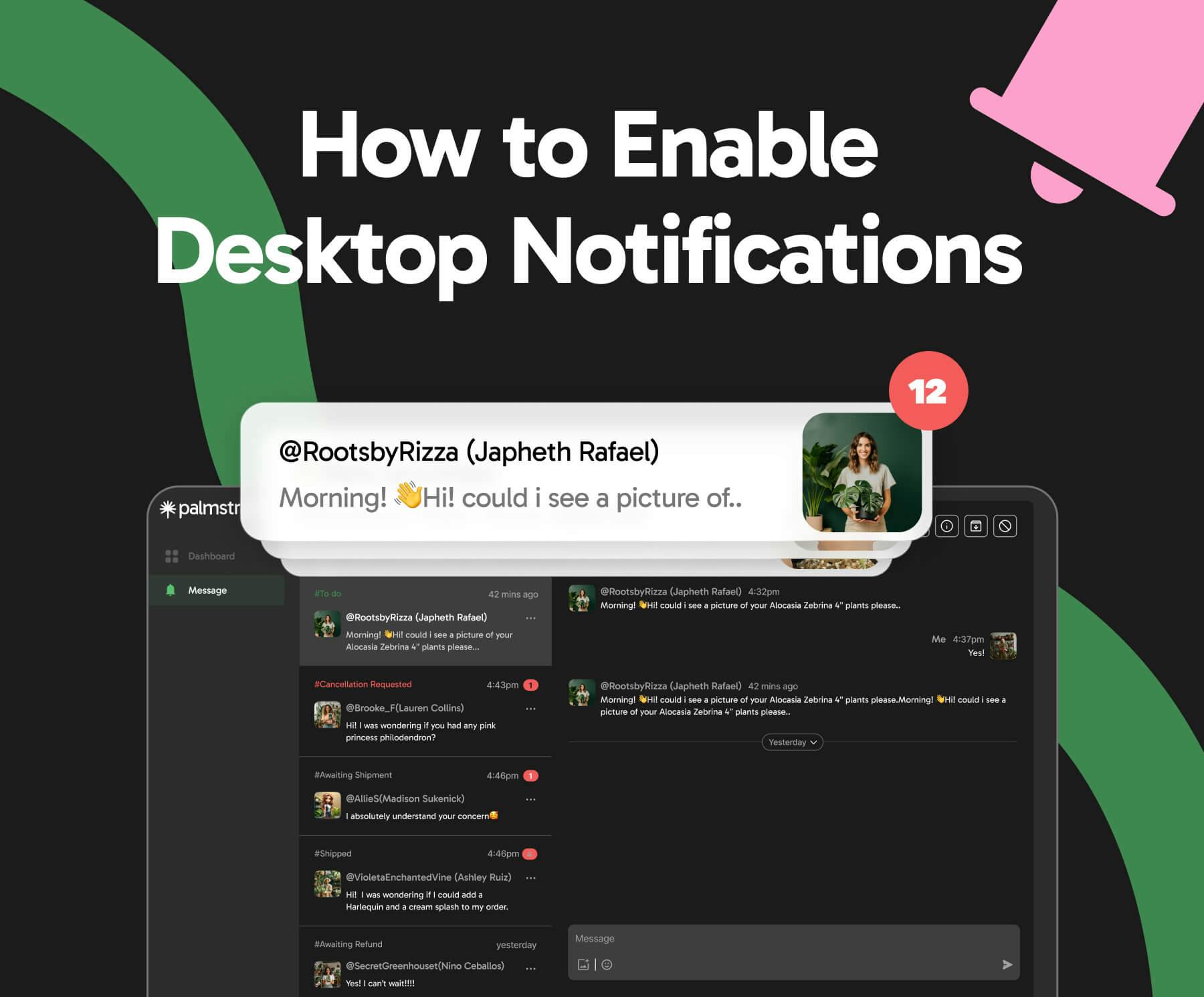 How to Enable Desktop Notifications to Receive Real-Time Message Alerts